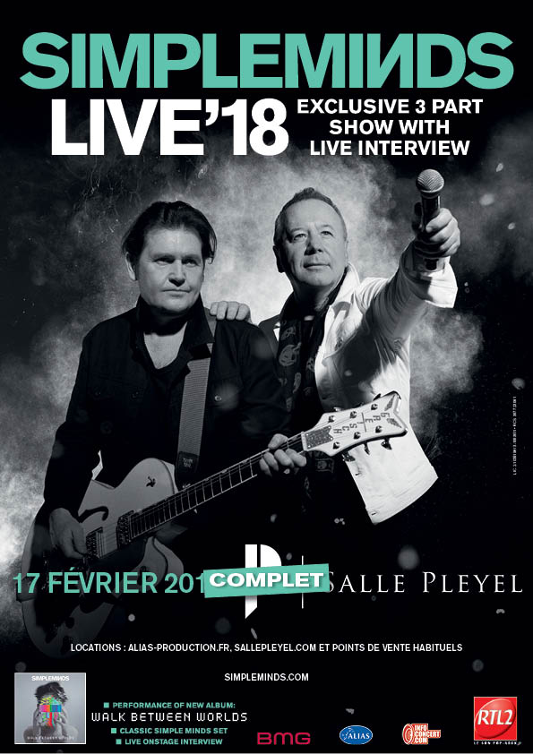 Walk Between Worlds Live 2018 - SIMPLEMINDS.COM