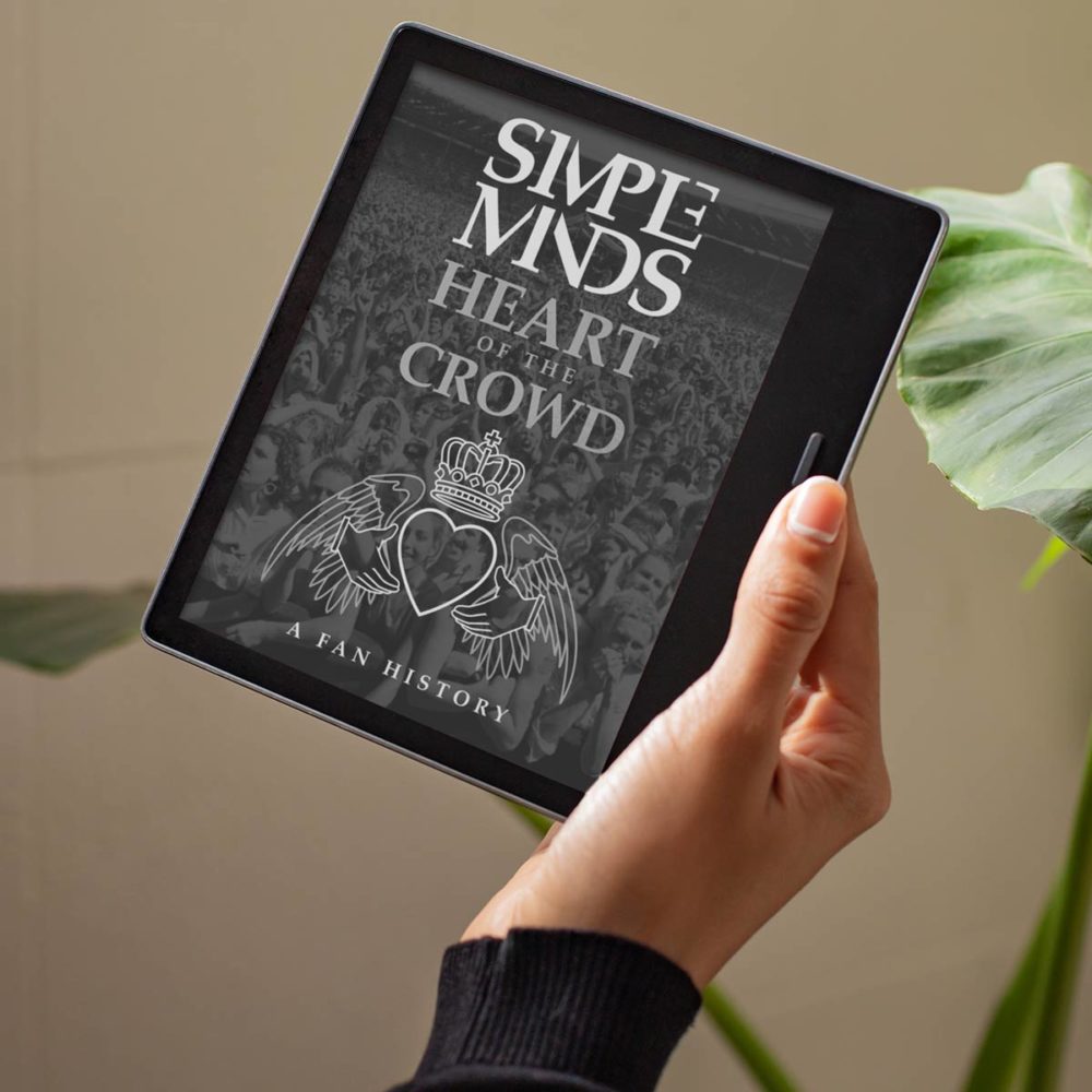 Get it now! 'Heart of the Crowd' Book - SIMPLEMINDS.COM