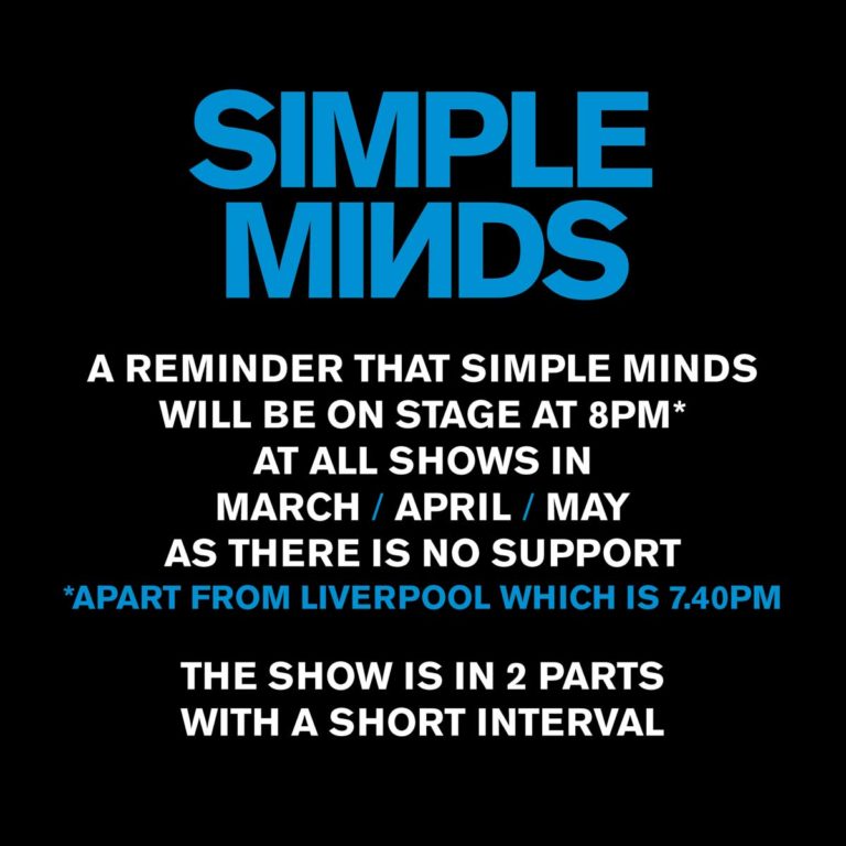 News Items - SIMPLEMINDS.COM