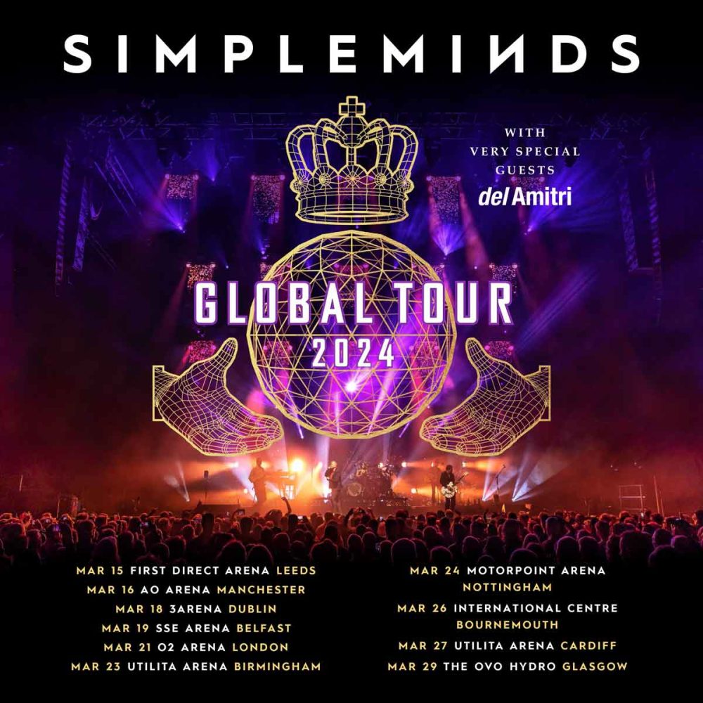 Simple Minds Play UK & EIRE 2024 - SIMPLEMINDS.COM